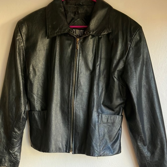 Climate Zone | Jackets & Coats | Authentic Vintage Y2k 8s Leather ...